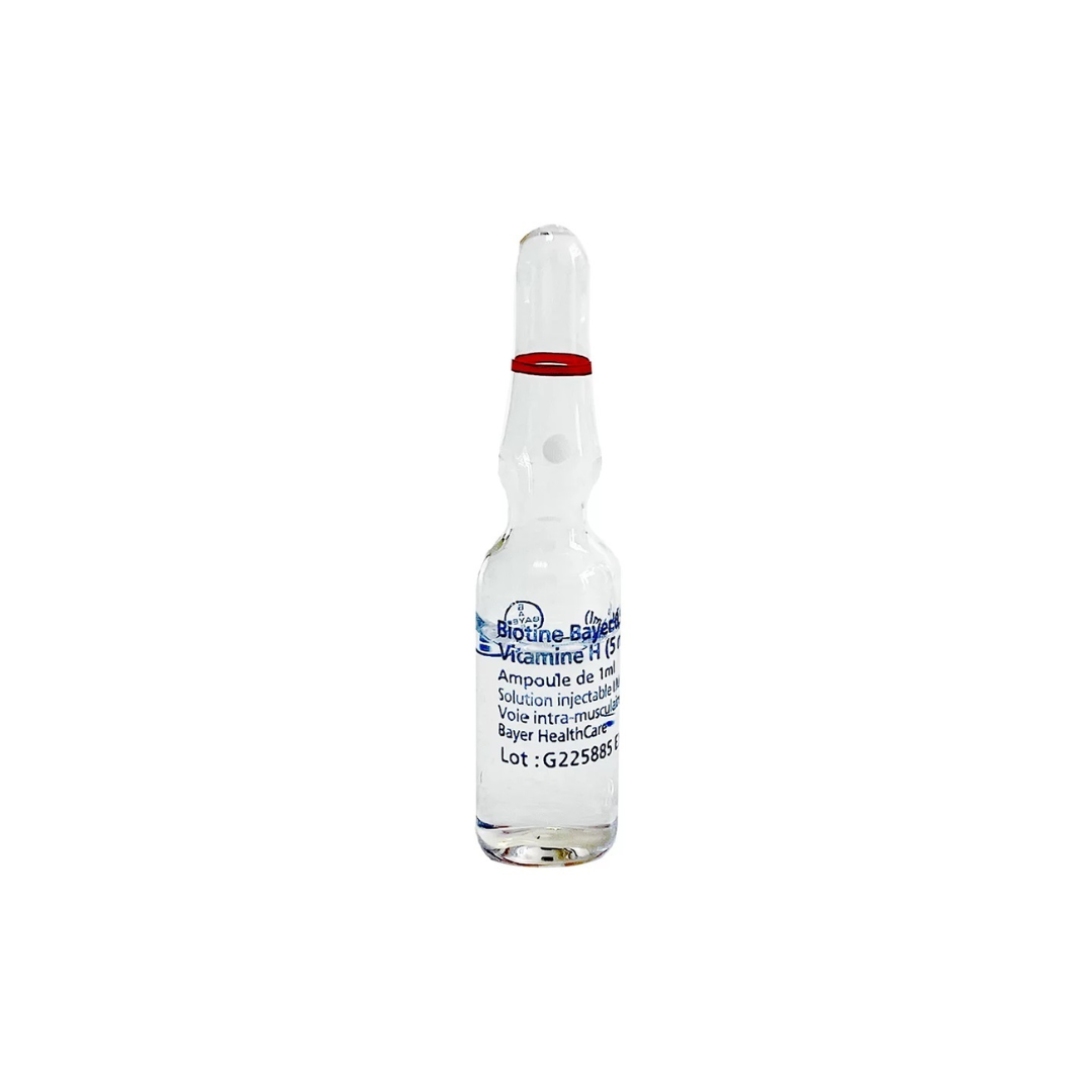 Product: Biotin 5mg IM/IV injection x1 Amp