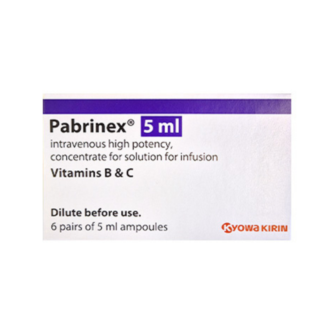 Pabrinex IV Vitamin B and C (6 x 5ml) | ACRE