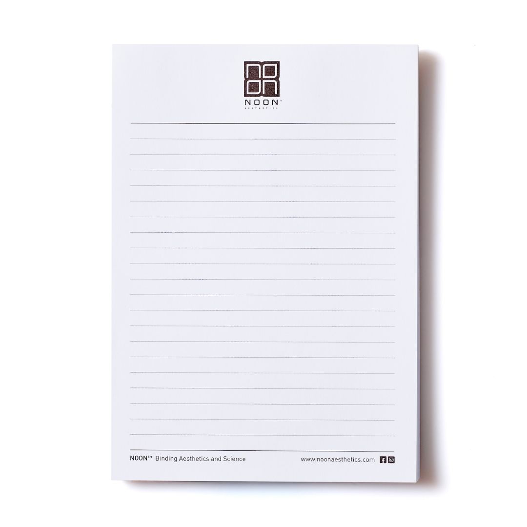 NOON PAPER NOTEPAD BLOCK A5 | ACRE